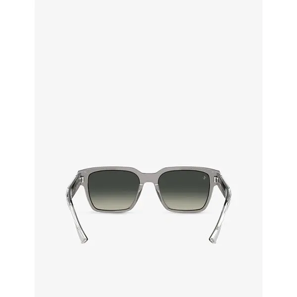 FERRARI Square-frame Acetate Sunglasses - Grey