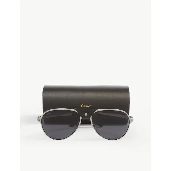 Cartier Aviator-frame Sunglasses