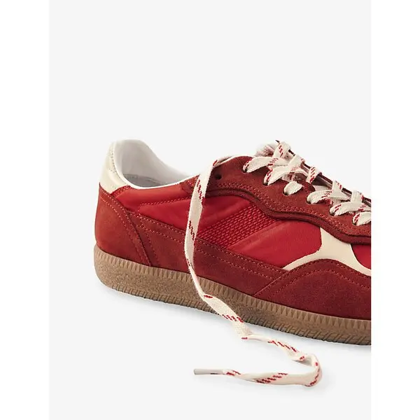 ALOHAS Suede Low-top Trainers - Red