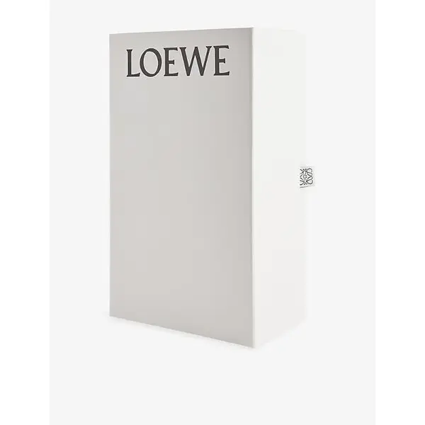 Loewe Ballet Runner 2.0 Suede And Woven Low-top Trainers - White/comb