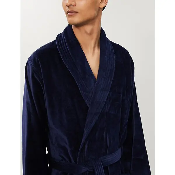 Derek Rose Tritan Cotton Dressing Gown
