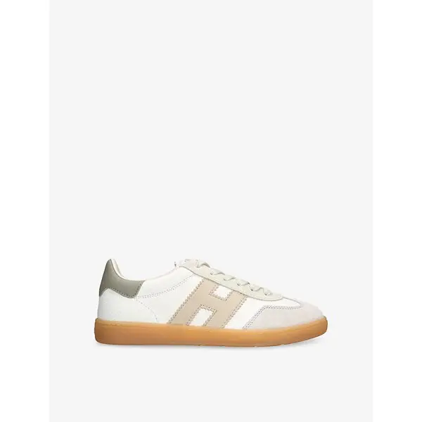 Hogan Suede Trainers - White/comb