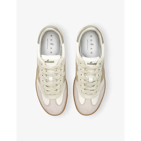 Hogan Suede Trainers - White/comb