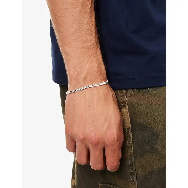 COMMONLINES Common Lines Sterling Cuban Link Bracelet - Silver
