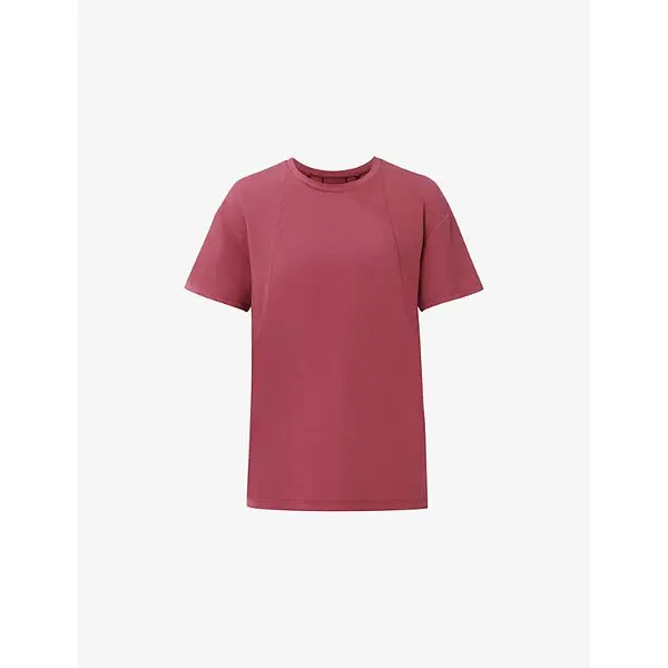 Sweaty Betty Soft Flow Studio Longline Stretch-woven T-shirt