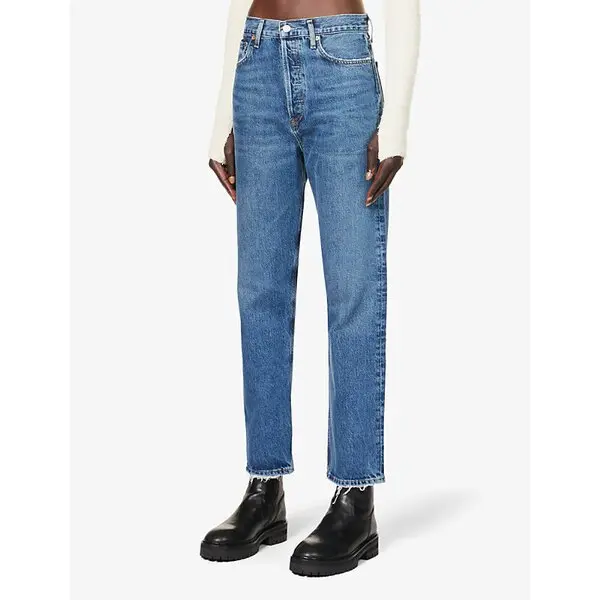 AGOLDE 90s Pinch Waist Straight-leg Denim Jeans