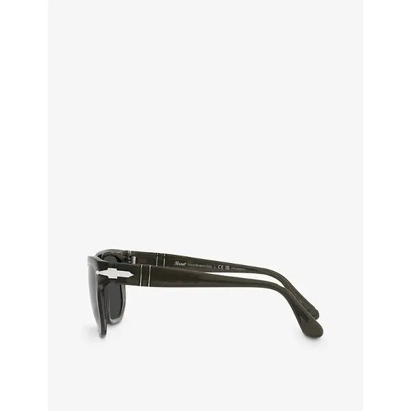 Persol Pillow-frame Acetate Sunglasses - Grey