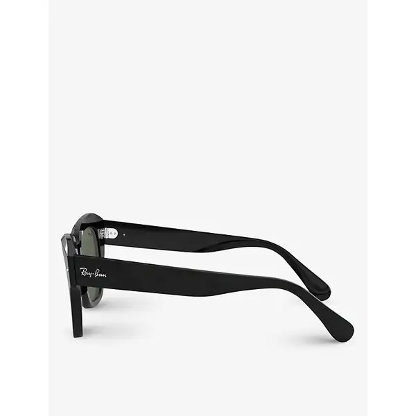Ray-ban Rectangular-frame Acetate Sunglasses