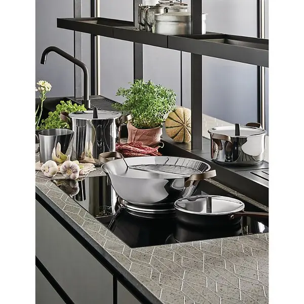 ALESSI Edo 4-piece Stainless-steel Cookware Set