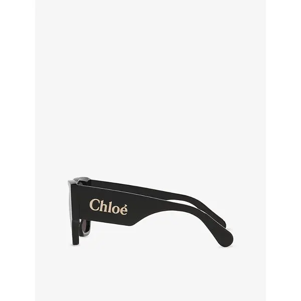 Chloé Acetate Square Frame Sunglasses