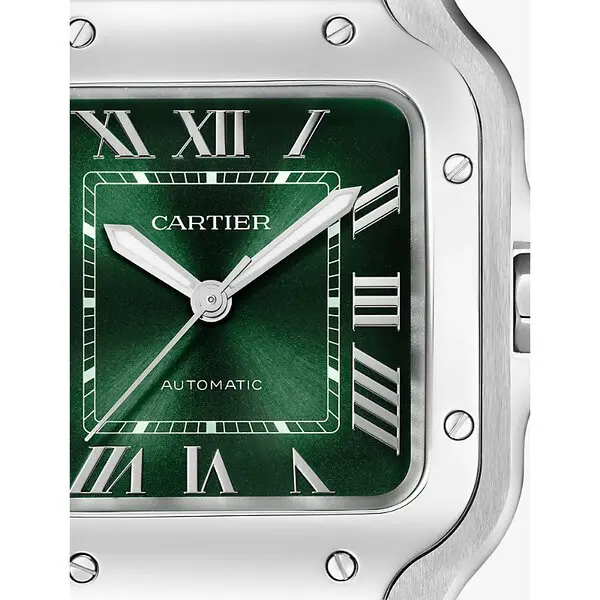 Cartier Santos De Automatic Watch - Silver