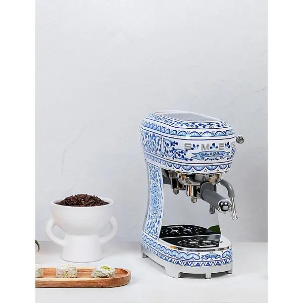 SMEG X Dolce & Gabbana Mediterraneo Espresso Machine