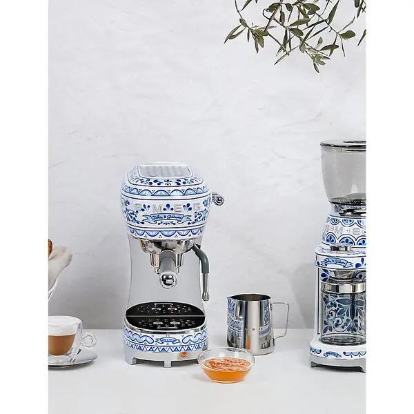 SMEG X Dolce & Gabbana Mediterraneo Espresso Machine