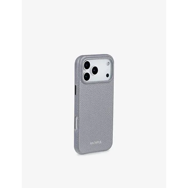 MINTAPPLE Grained Leather Iphone 17 Pro Max Case