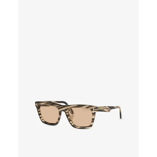 TOM FORD Lelio Square-frame Sunglasses