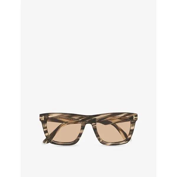 TOM FORD Lelio Square-frame Sunglasses