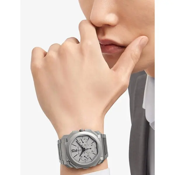 BVLGARI Octo Finissimo Automatic Watch - Titanium