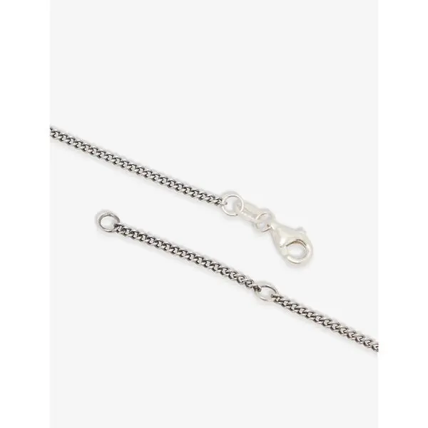 SERGE DENIMES Sterling Compass Pendant Necklace