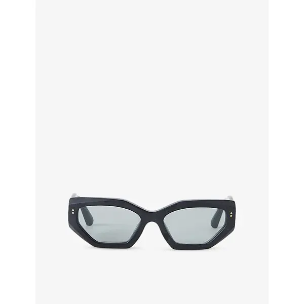 JOSEPH Souk Cat-eye Acetate Sunglasses - Black