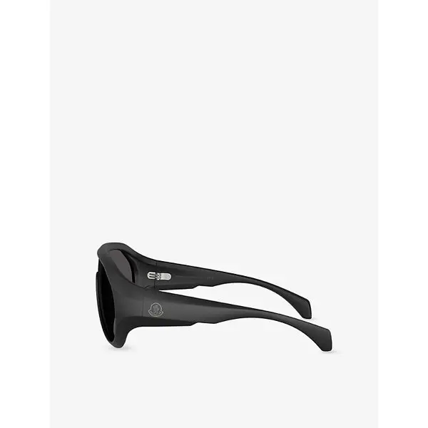 Moncler Bombolle Oval Nylon Sunglasses