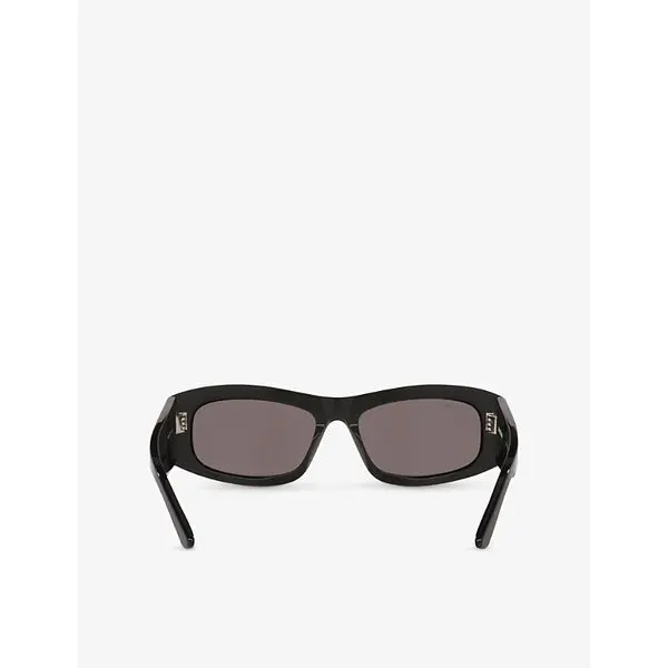 Balenciaga Rectangle-frame Acetate Sunglasses