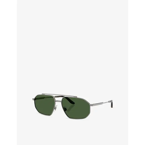 Dolce & Gabbana Aviator Metal Sunglasses