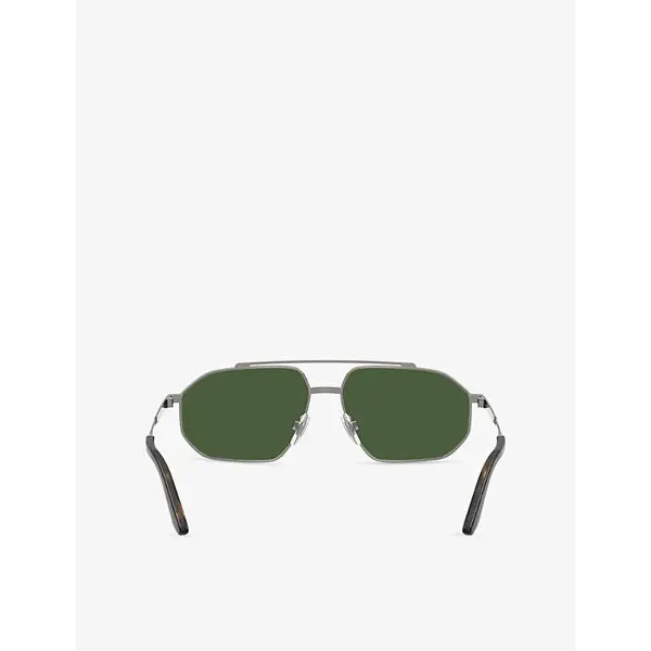 Dolce & Gabbana Aviator Metal Sunglasses