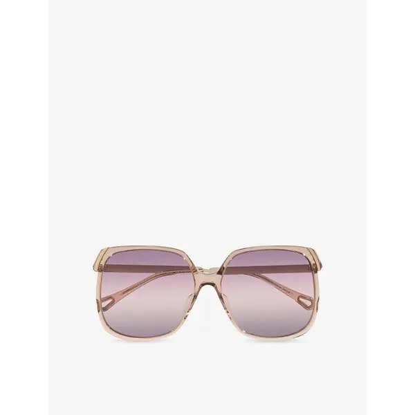 Chloé Square-frame Acetate Sunglasses