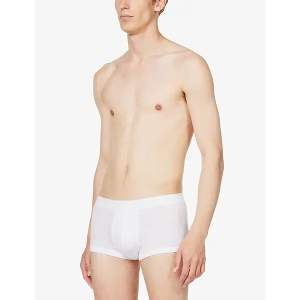 Zimmerli Slim-fit Cotton-jersey Trunks