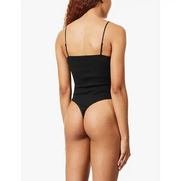 COU COU Cotton Pointelle Bodysuit