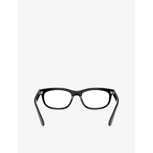 Ray-ban Rx5489 Balorette Rectangle-frame Acetate Eyeglasses - Black