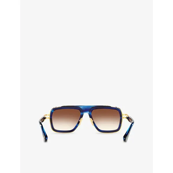 Dita Aviator-frame Acetate Sunglasses