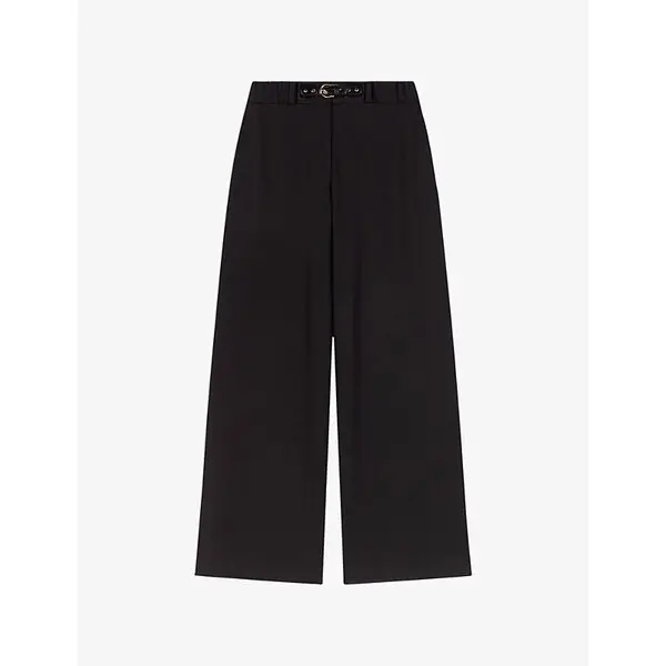 Maje Wide-leg Trousers