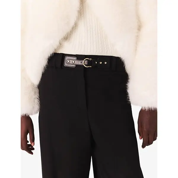 Maje Wide-leg Trousers