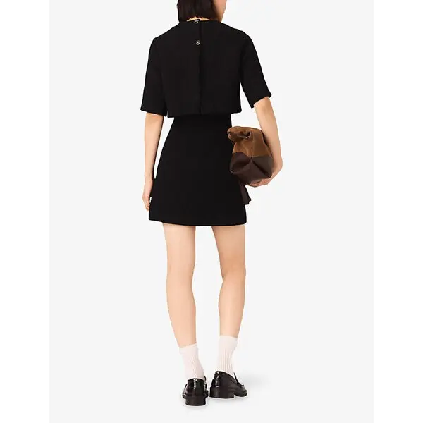 Maje Tweed Mini Dress