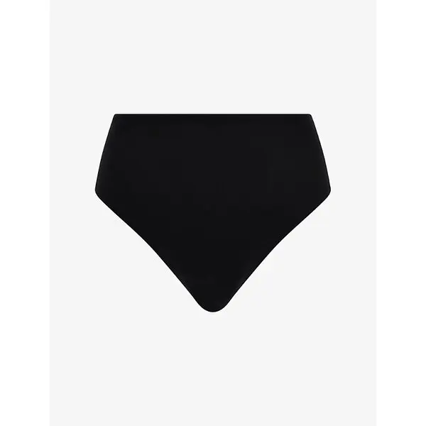 Chantelle Soft Stretch High-cut Stretch-woven Briefs - Black