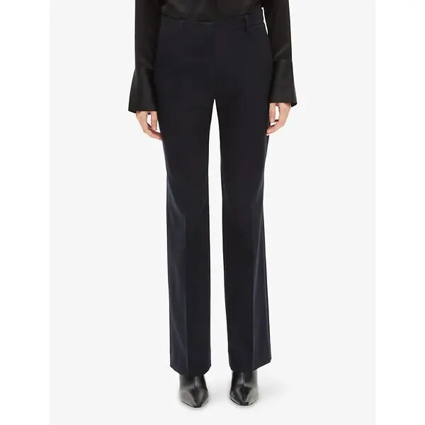The Kooples Tailored Straight-leg Woven Trousers