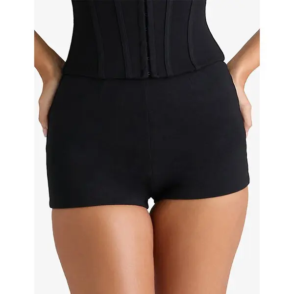 House Of Cb Stretch-jersey Slim Fit Shorts