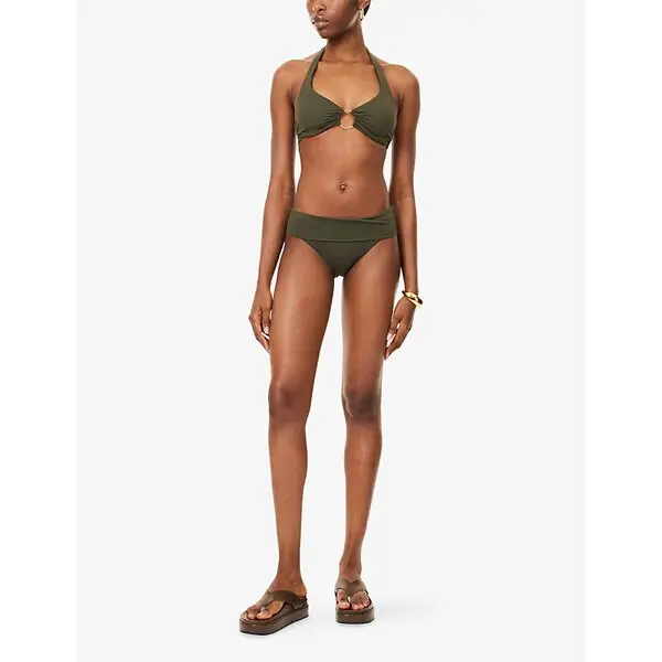 Melissa Odabash Brussels Bikini Bottoms - Olive
