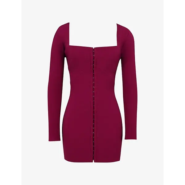 House Of Cb Selene Stretch-woven Mini Dress