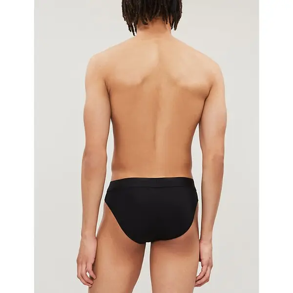 Zimmerli Slim-fit Stretch-cotton Briefs