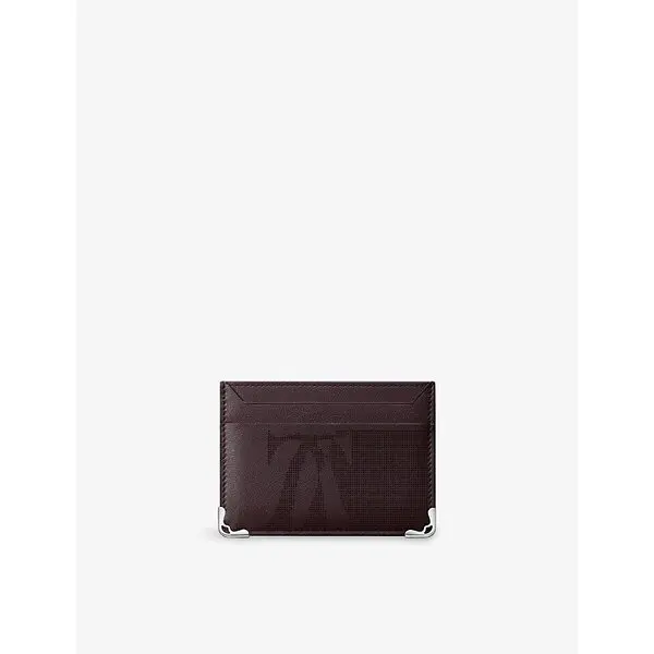 Cartier Must De Leather Card Holder - Beige