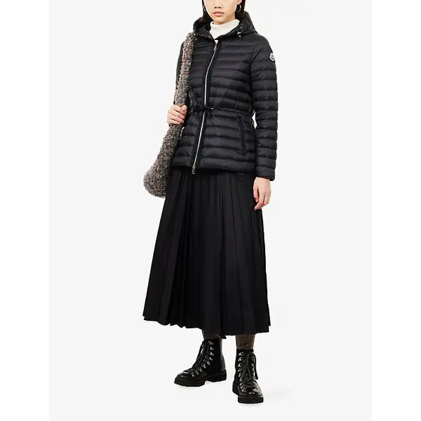 Moncler Raie Short Quilted Shell-down Jacket - Black