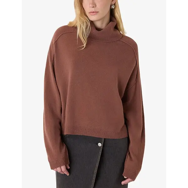 Whistles Cowl Neck Wool Jumper
