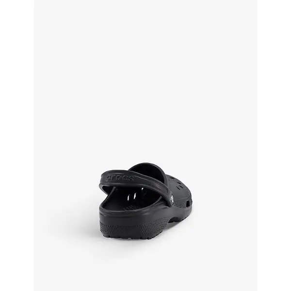 CROCS Classic Rubber Clogs - Black