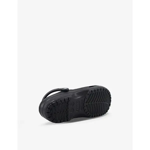CROCS Classic Rubber Clogs - Black