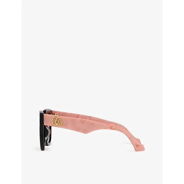 Gucci Square Frame Acetate Sunglasses