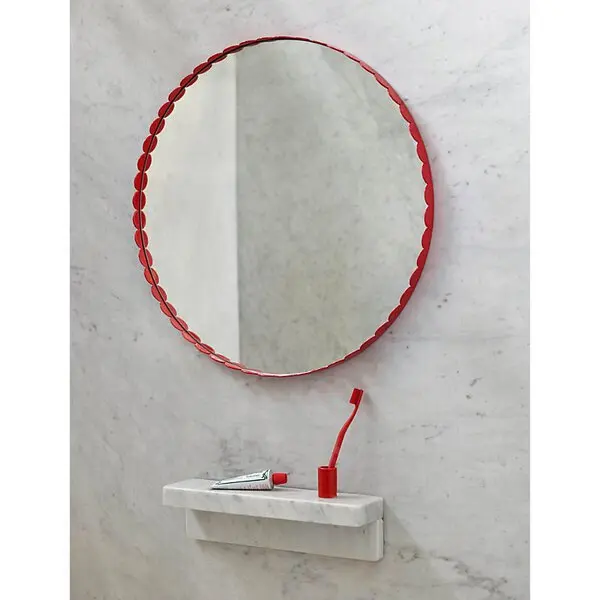 HAY Tann Branded Plastic Toothbrush - Red