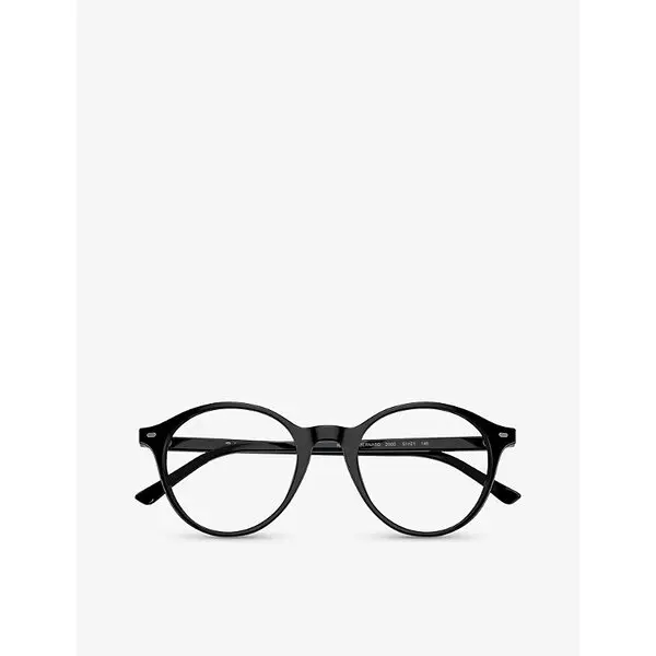 Ray-ban Phantos-frame Acetate Optical Glasses - Black