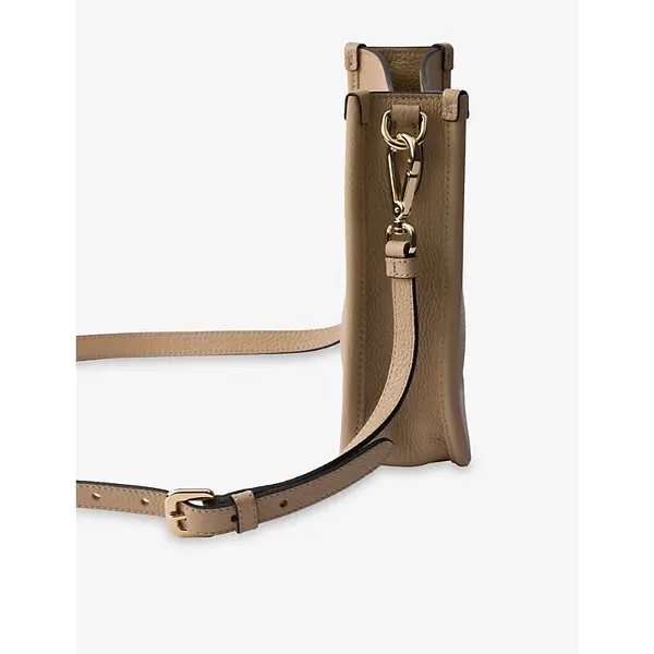 Prada Triangle-patch Leather Mini Shoulder Bag